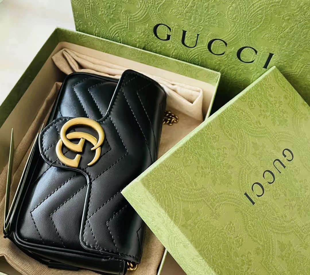 Gucci GG Mormont mini bag, Luxury, Bags & Wallets on Carousell