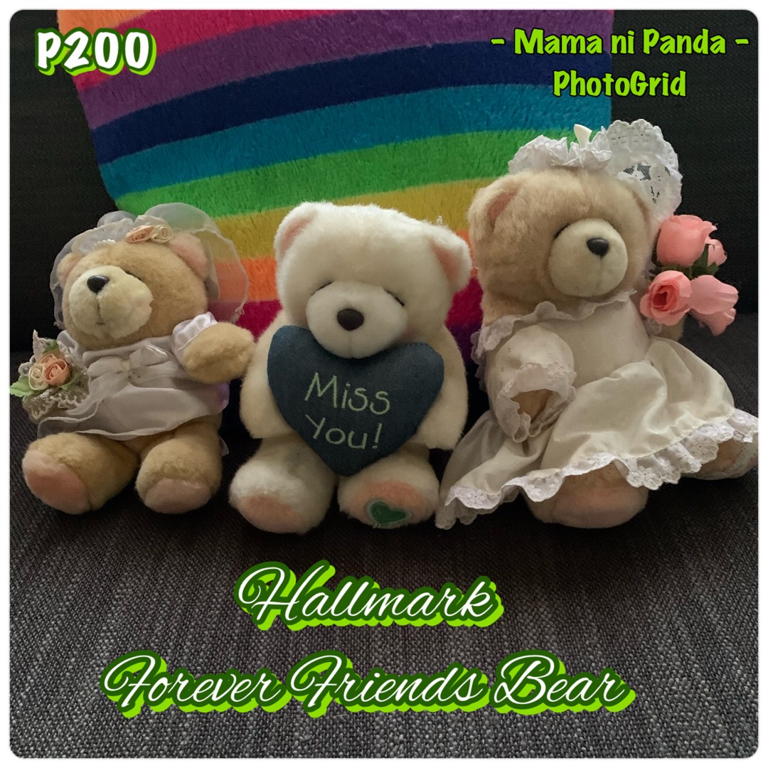 Hallmark Forever Friends Bear Bundle, Hobbies & Toys, Toys & Games on ...