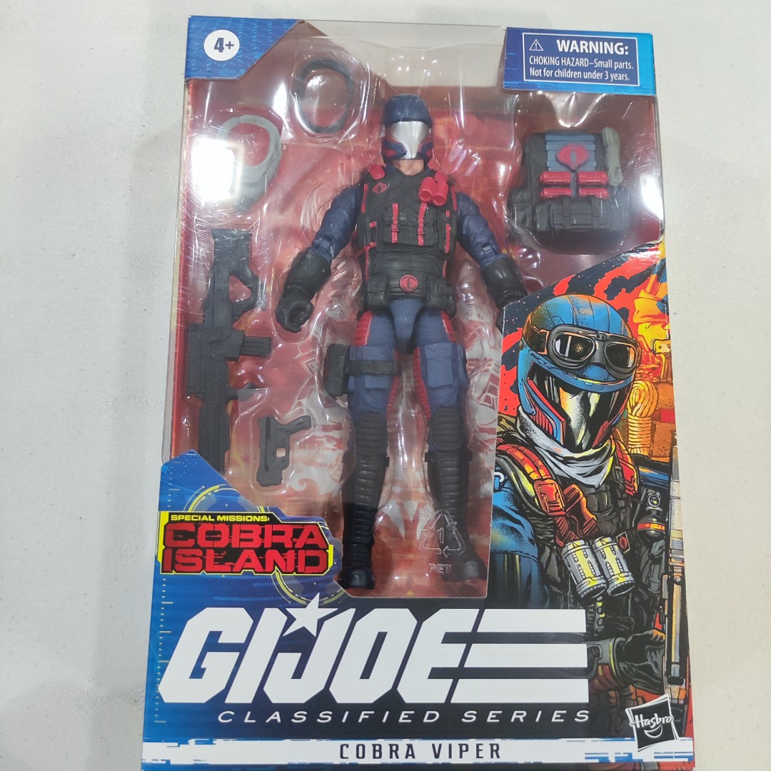 Hasbro G.I. Joe Classified Series Cobra Viper 6 inch Special Missions ...