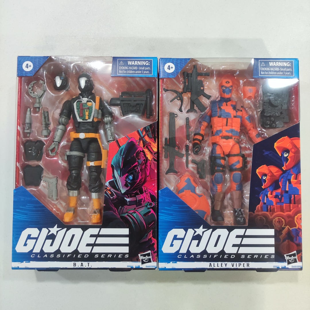 Hasbro G.I. Joe Classified Series B.A.T. BAT Alley Viper 6 inch No. 33 ...