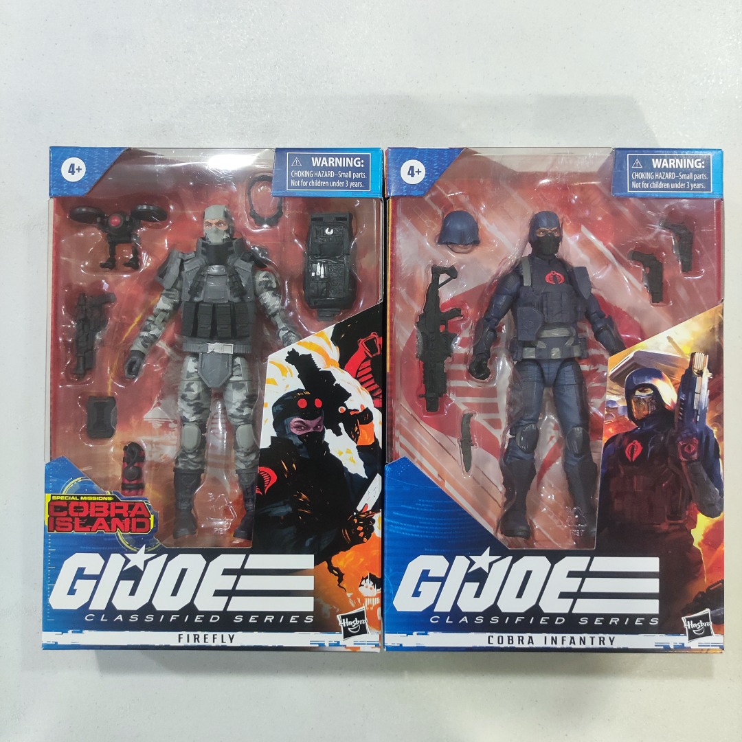 Hasbro G.I. Joe Classified Series Firefly Fire Fly Cobra Infantry 6 ...