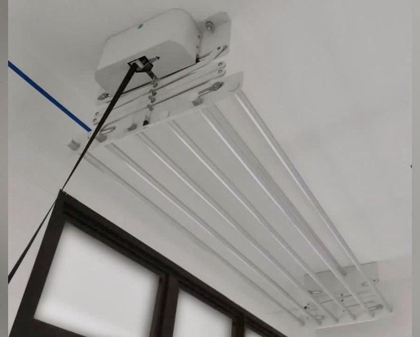 HDB BTO Laundry Rack Pulley System Brand New Dismantled, Furniture ...