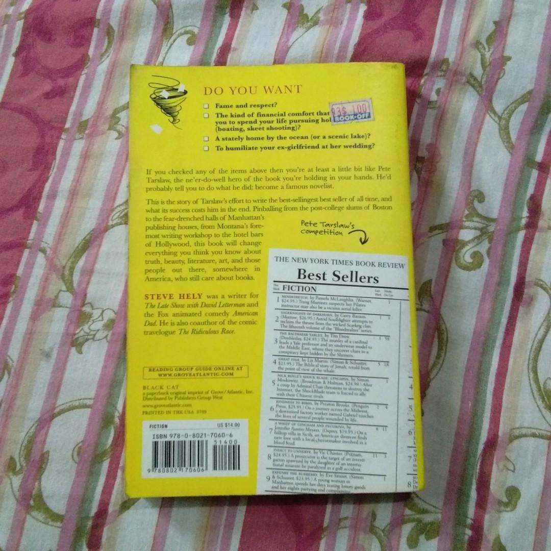 How I Became a Famous Novelist (Steve Hely) Book, Hobbies & Toys, Books ...