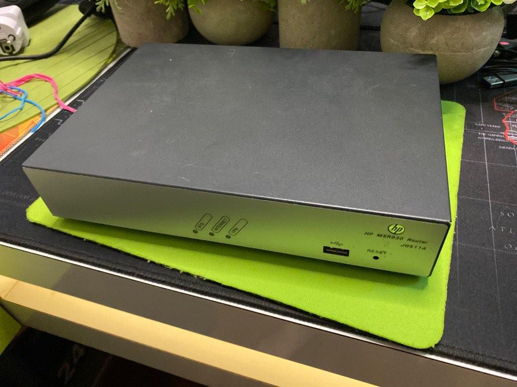 HP MSR 930 router, Computers & Tech, Parts & Accessories, Networking on ...