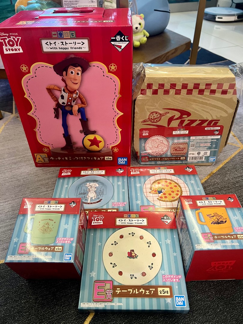 Ichiban Kuji - Toy Story With Happy Friends, Hobbies & Toys, Toys ...