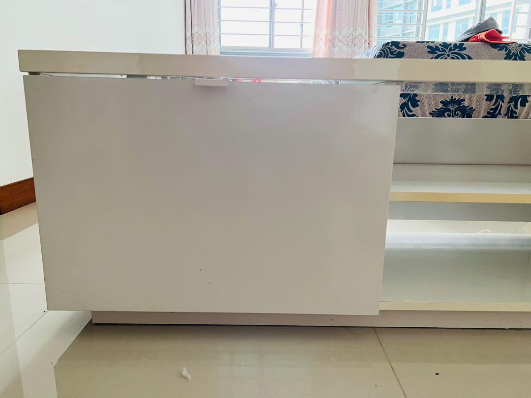 IKEA BYAS TV Console/Bench, Furniture & Home Living, Furniture, TV ...