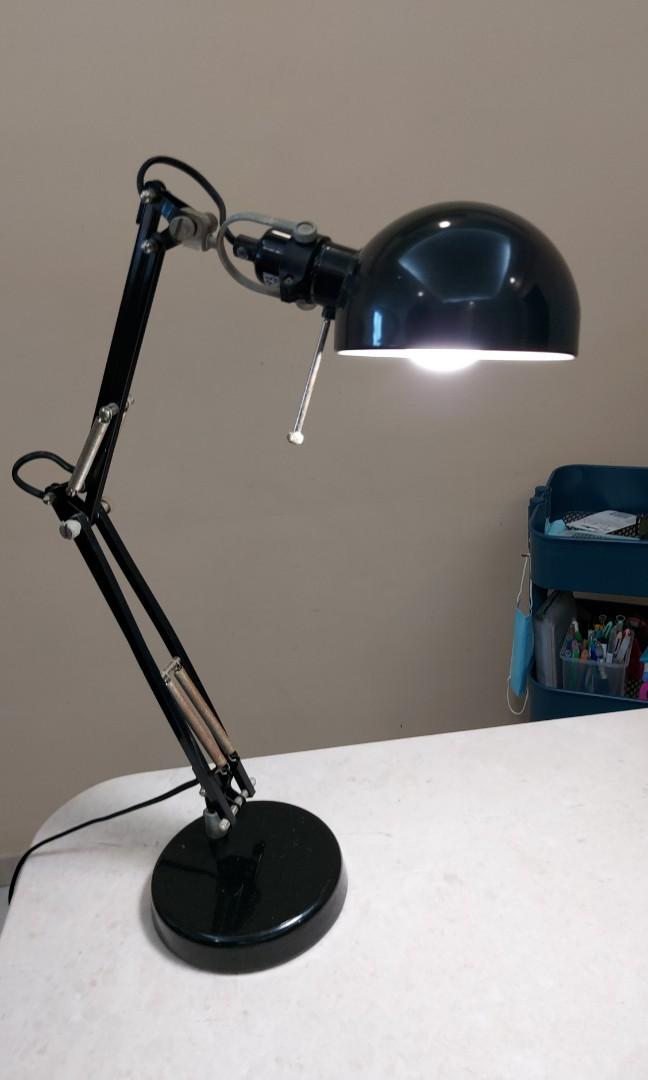 Ikea desk lamp light. Forsa, Furniture & Home Living, Lighting & Fans ...