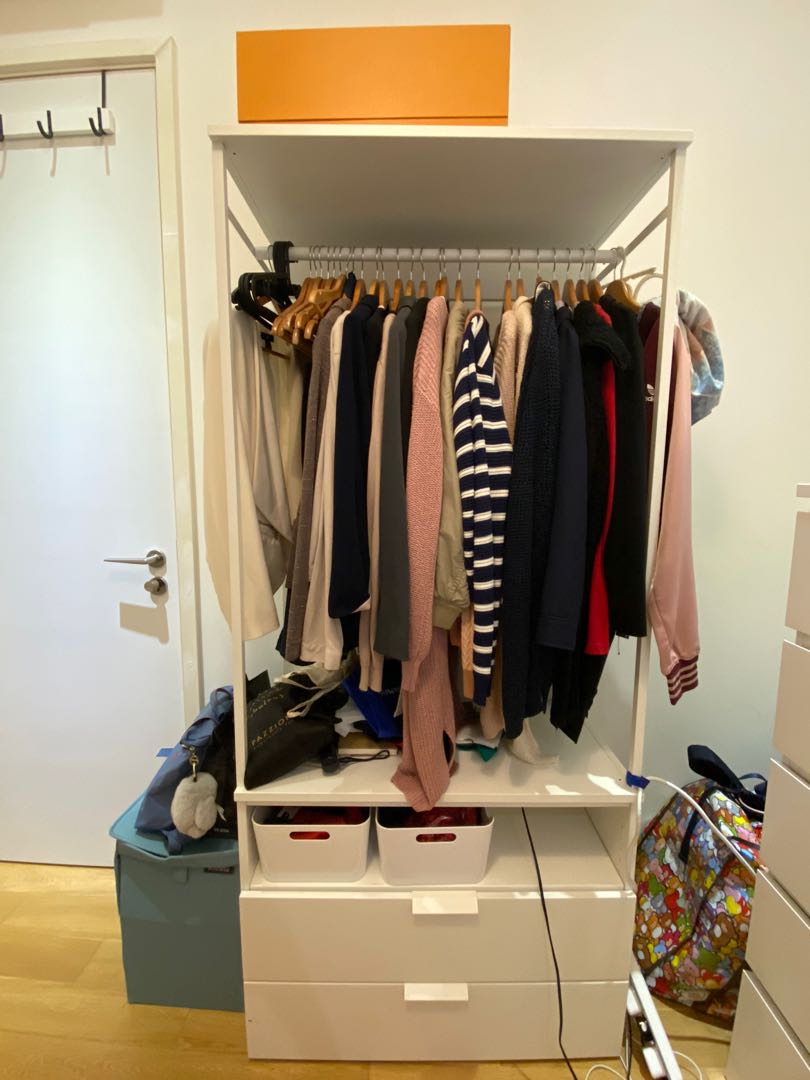 Ikea hanger cabinet with 2 drawers, Furniture & Home Living, Furniture ...