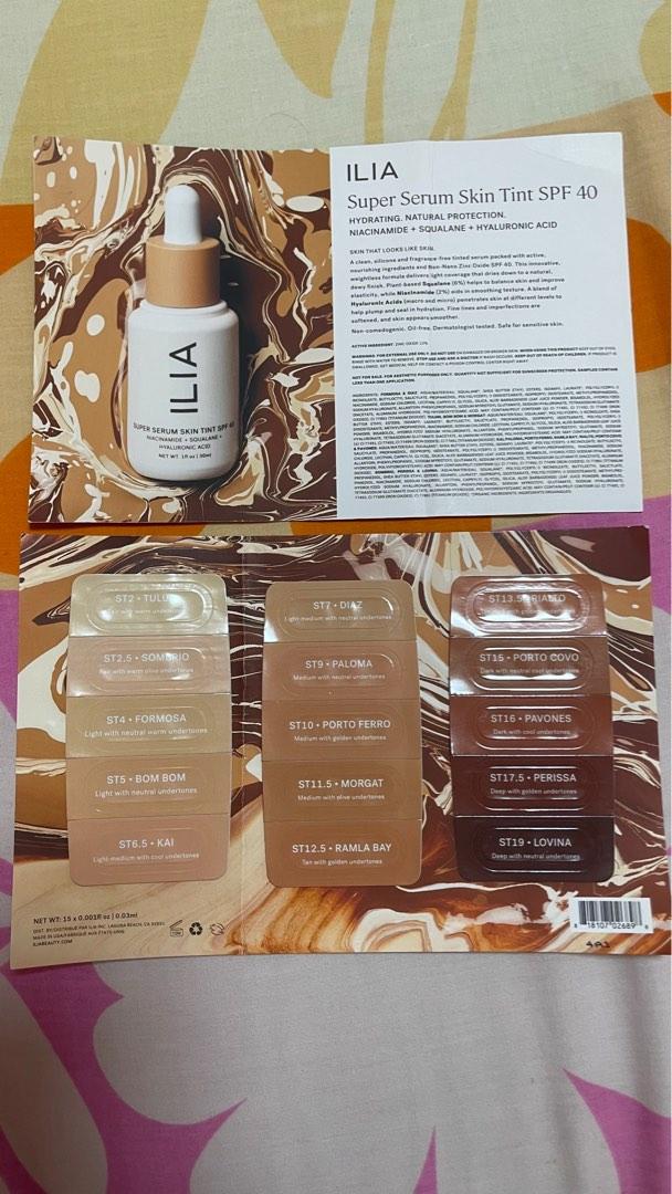 ILA skin tint spf 40 sample, Beauty & Personal Care, Face, Makeup on ...