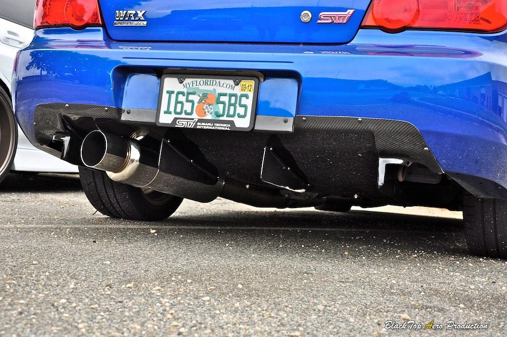 Impreza v7-v9 rear diffuser, Auto Accessories on Carousell