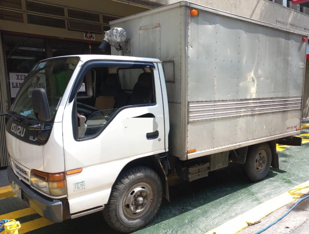 Isuzu Elf Closed Van 10 ft 4 wheeler, Special Vehicles, Heavy Vehicles ...
