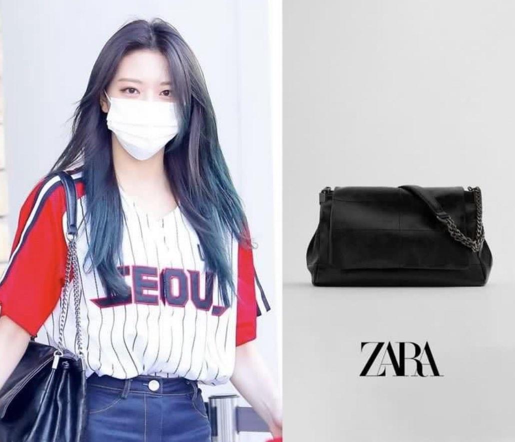 ITZY Yuna Zara Rocker Shoulder bag, Women's Fashion, Bags & Wallets ...