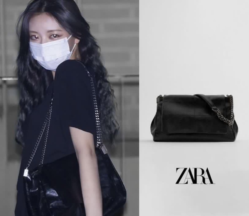 ITZY Yuna Zara Rocker Shoulder bag, Women's Fashion, Bags & Wallets ...