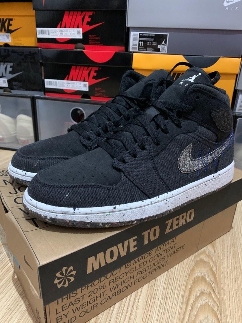 J1 Mid Crater, Men's Fashion, Footwear, Sneakers on Carousell