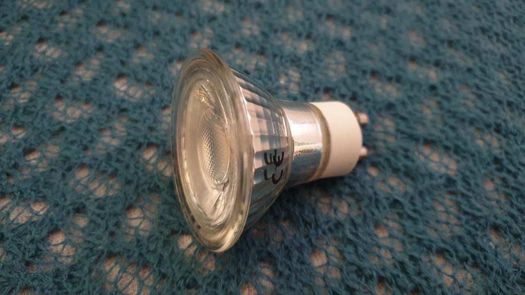 Landlite 5w LED GU10 light bulb warmwhite, Furniture & Home Living ...