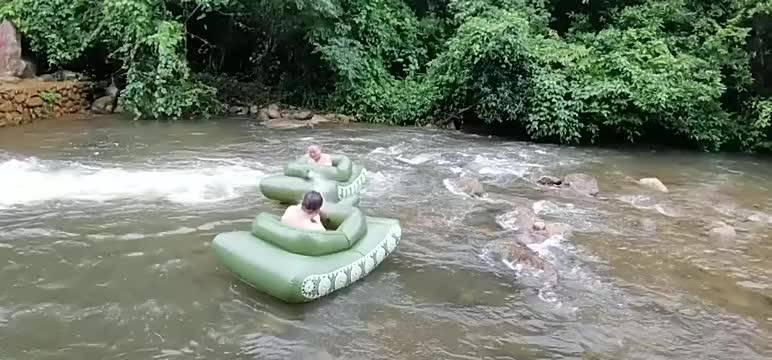 Large beach tank shoot water inflatable float swimming pool party raft ...