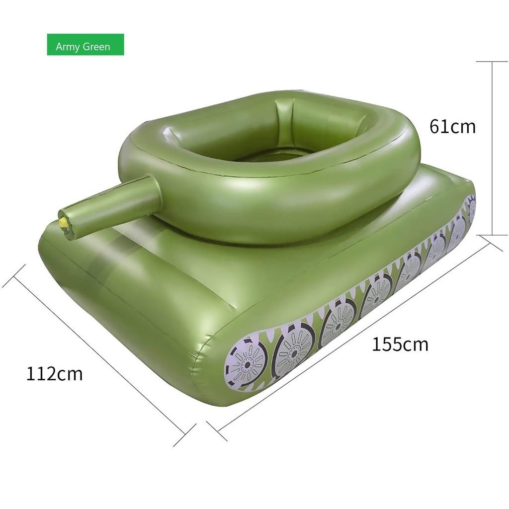 Large beach tank shoot water inflatable float swimming pool party raft ...
