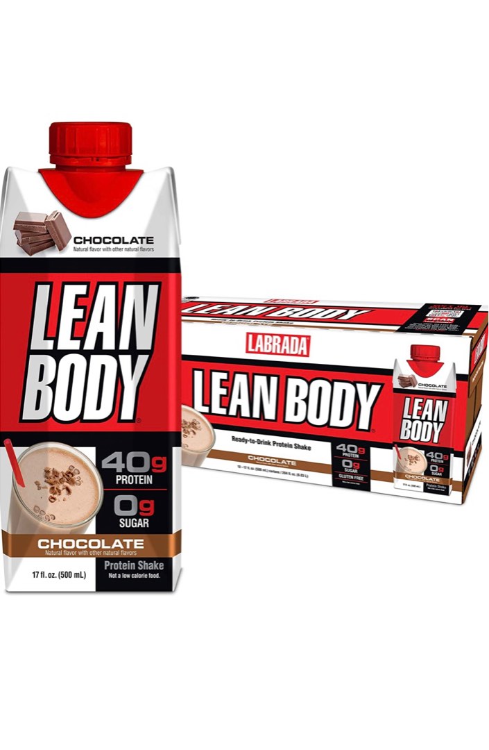Lean body 40g protein shake x 16 500ml, 8 chocolate, 8 vanilla, exp ...