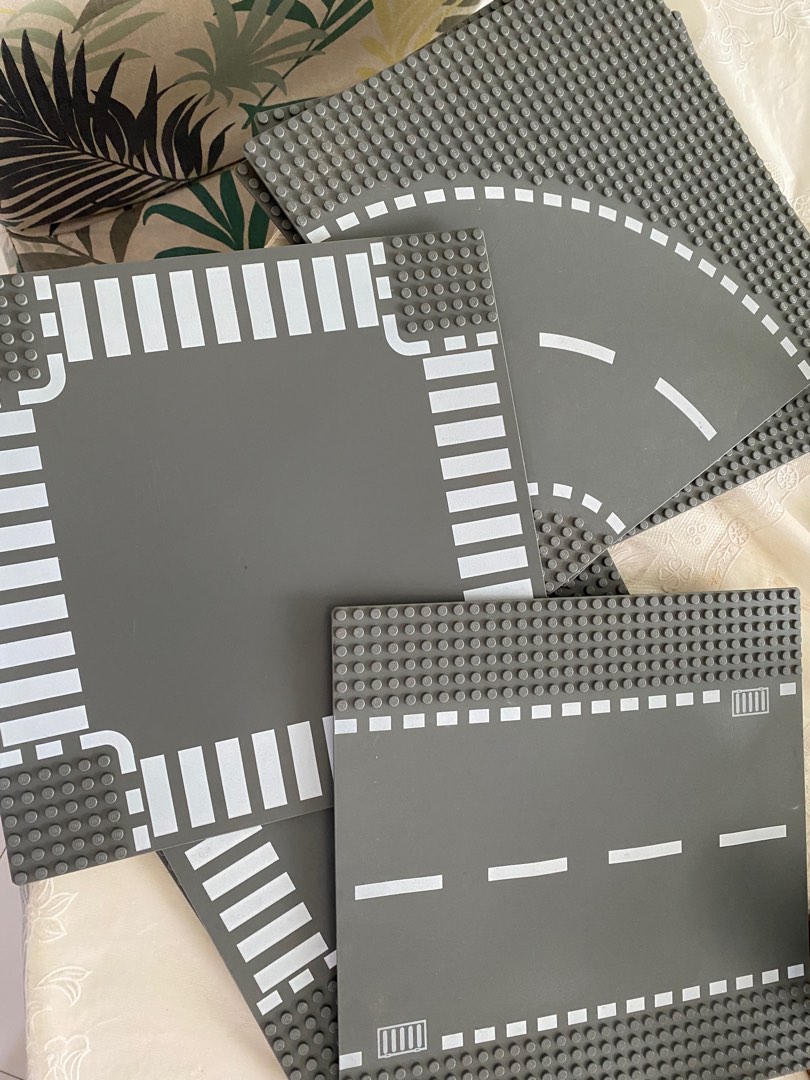 Lego City Road Plates, Hobbies & Toys, Toys & Games on Carousell