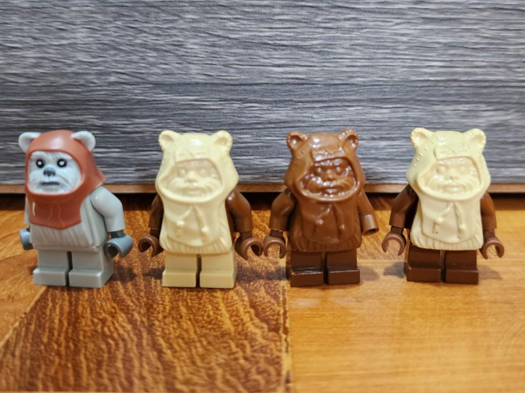Lego Ewok Minifigures, Hobbies & Toys, Toys & Games on Carousell