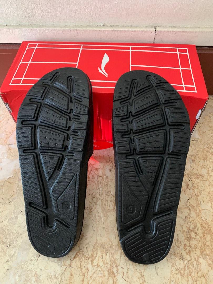 Li Ning Men Slides, Men's Fashion, Footwear, Flipflops and Slides on ...