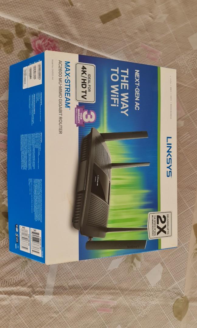 Linksys WiFi Router, Computers & Tech, Parts & Accessories, Networking ...