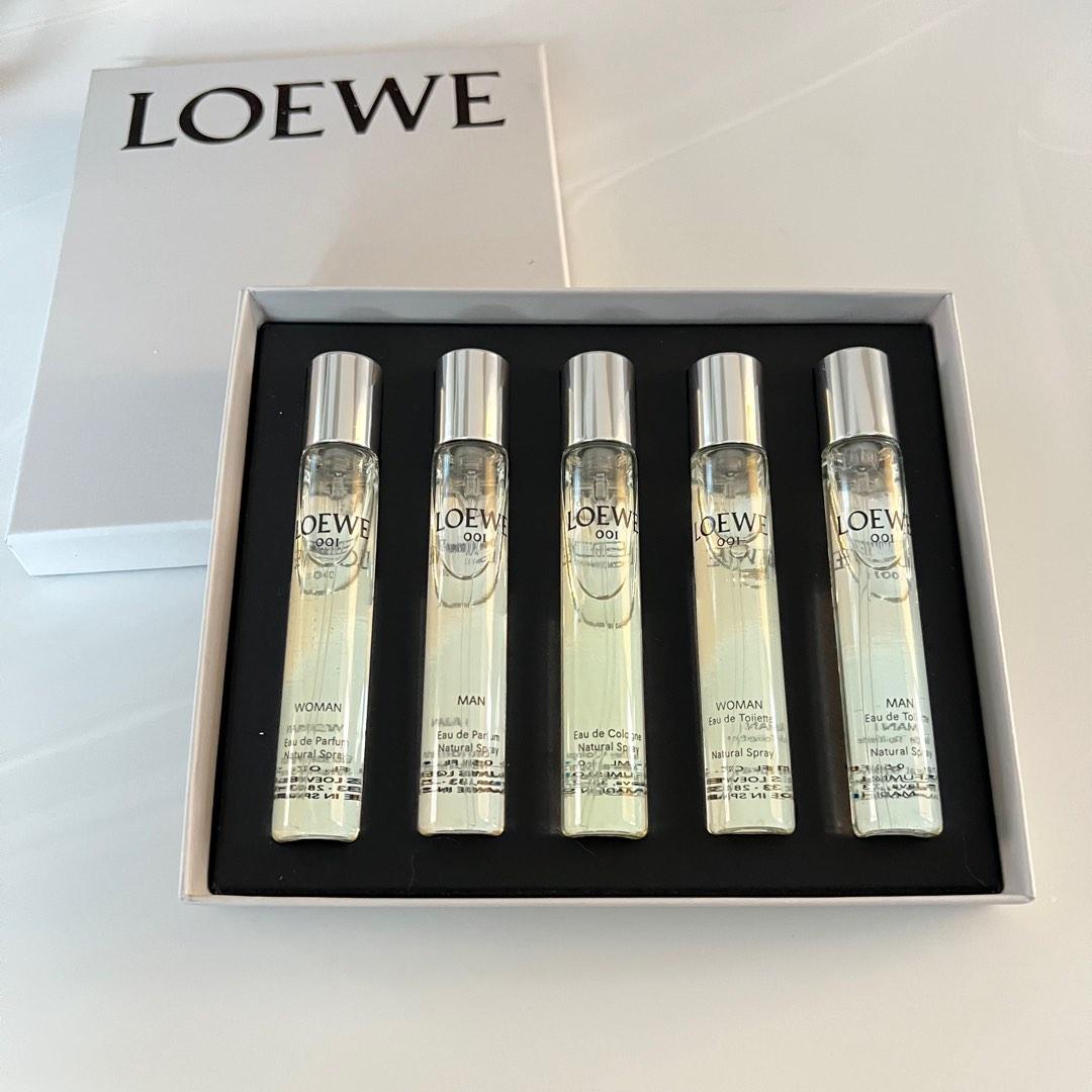 Loewe 001 vials gift set 5x15ml, 美容＆化妝品, 健康及美容 - 香水＆香體噴霧 - Carousell