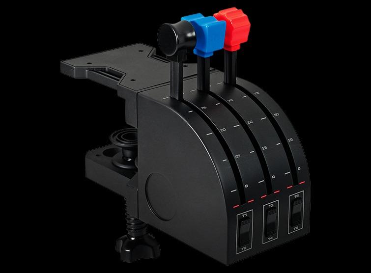 Logitech FLIGHT THROTTLE QUADRANT, Video Gaming, Gaming Accessories ...