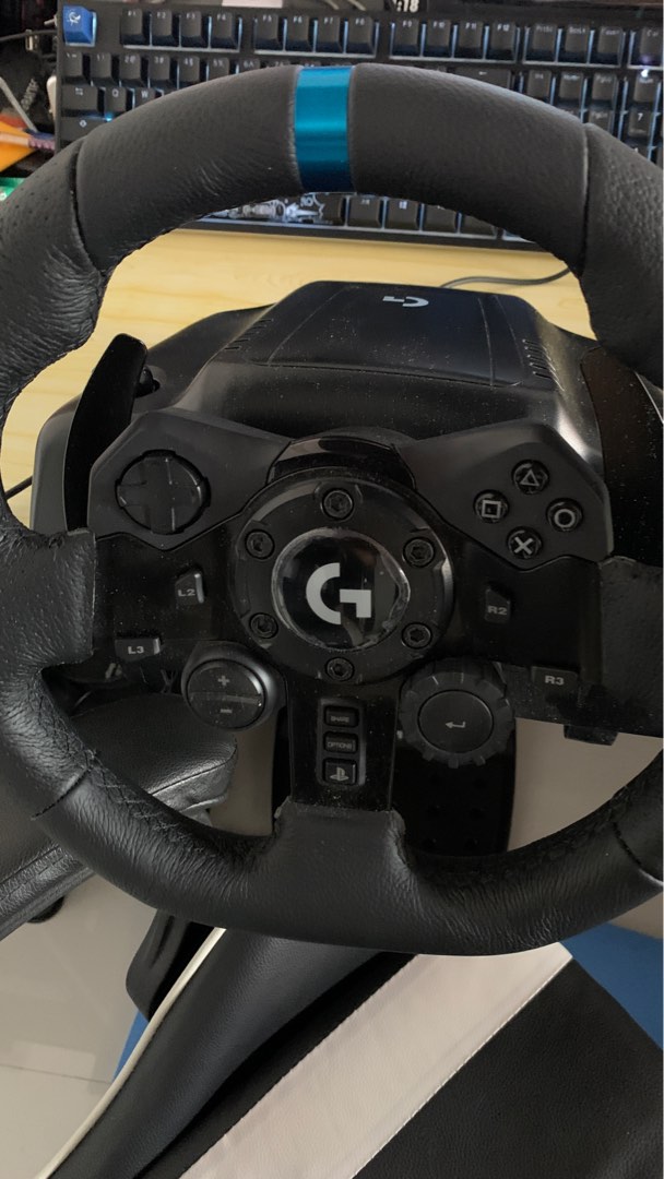 Logitech G923 trueforce gaming set, Video Gaming, Gaming Accessories ...