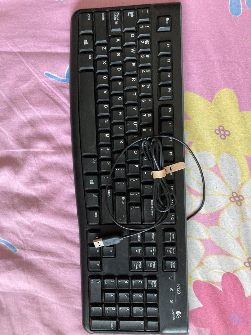 Logitech Wired Keyboard Computers Tech Parts Accessories Computer Keyboard On Carousell