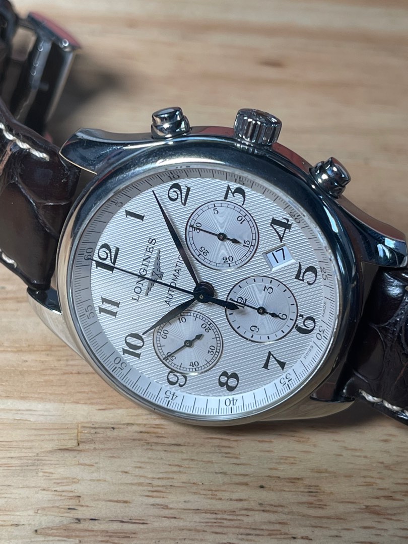 Longines Automatic Master Collection Chronograph, Luxury, Watches on ...