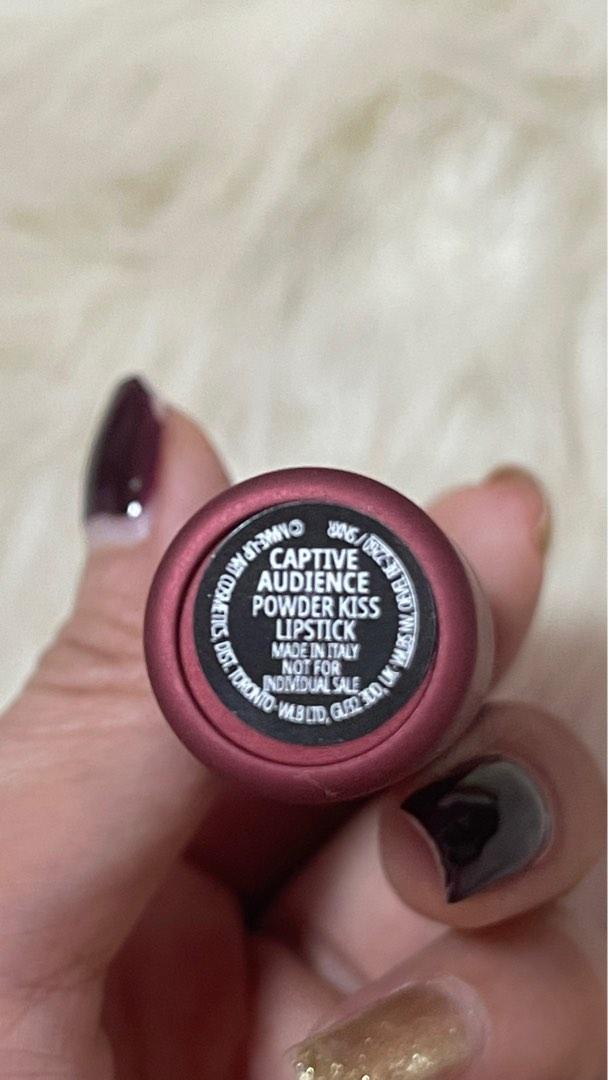 MAC powderkiss Captive Audience, Beauty & Personal Care, Face, Makeup ...
