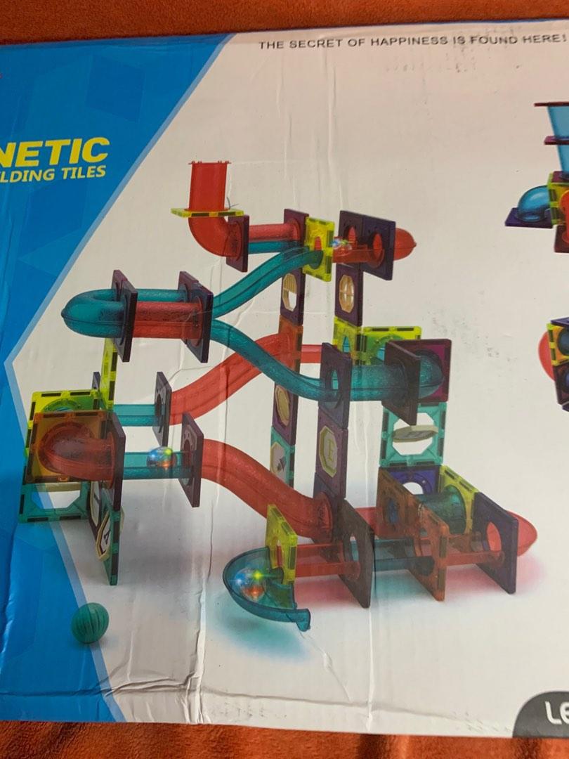 Magnetic Blocks Pipeline Building Tiles, Hobbies & Toys, Toys & Games on Carousell