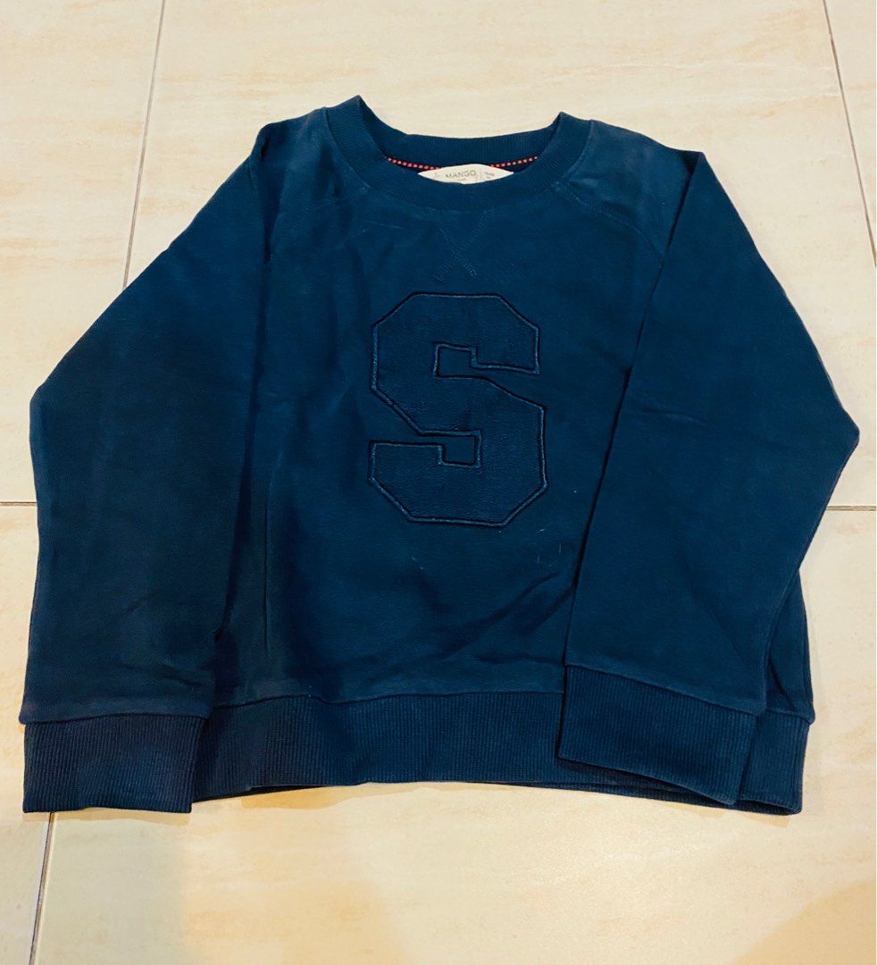Mango boy sweater, Babies & Kids, Babies & Kids Fashion on Carousell