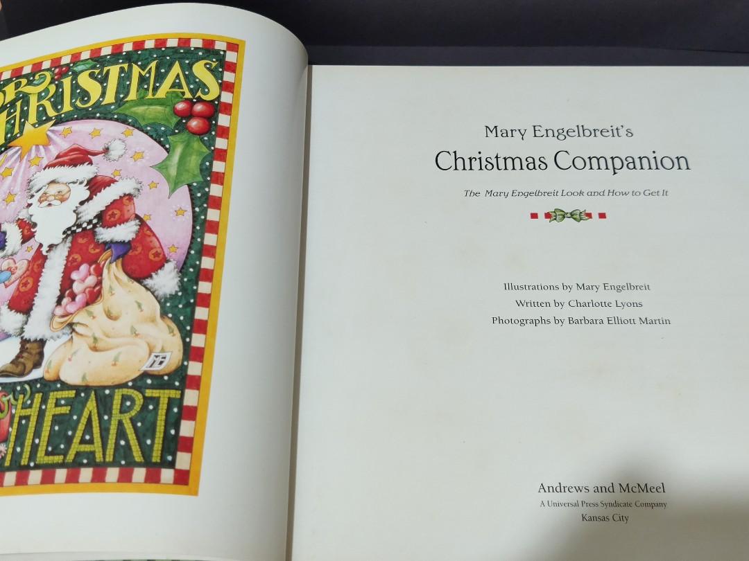 Mary Engelbreit's Christmas Companion Coffee Table Book, Hobbies & Toys ...