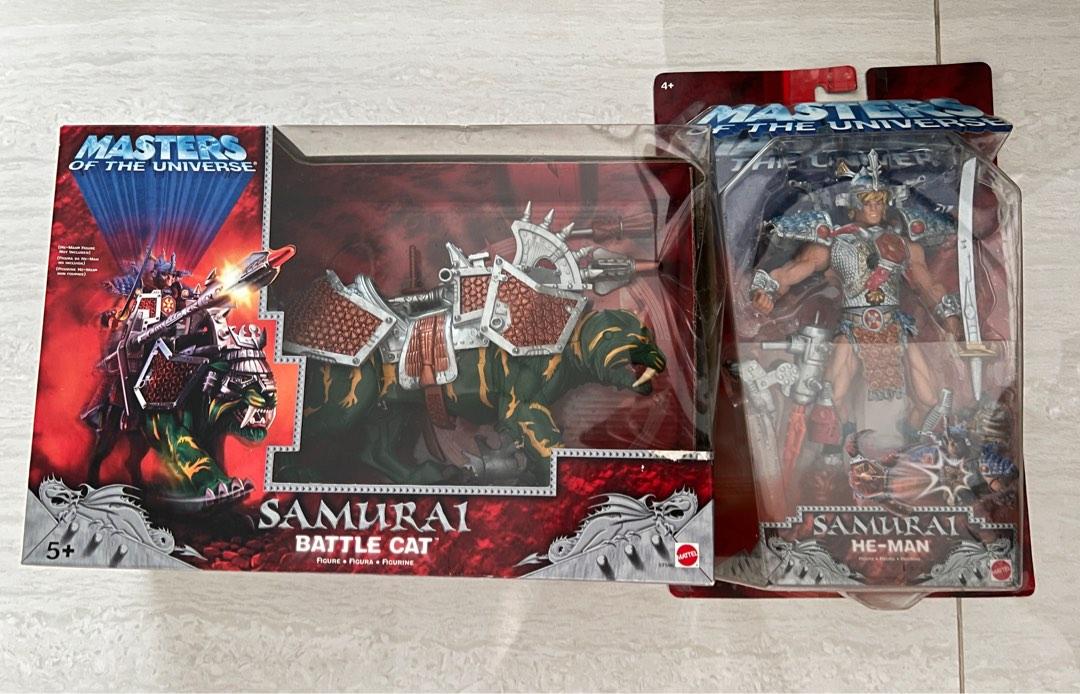 Masters of the universe Motu 200x -Samurai Battle Cat & Samurai He Man ...