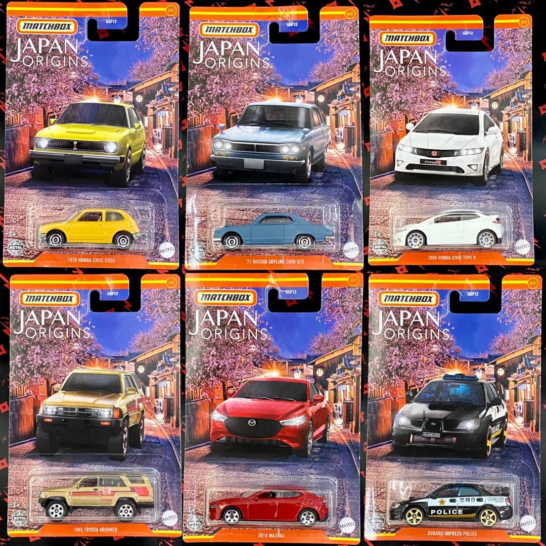 Matchbox JDM Japan Origins Skyline 2000 GTX > Subaru Impreza Police ...