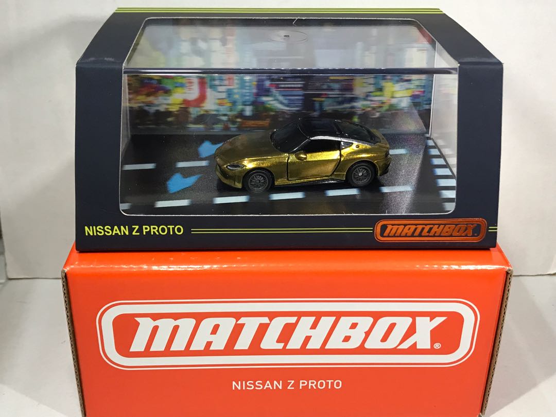 Matchbox Nissan Z Proto Gold, 興趣及遊戲, 玩具 & 遊戲類 - Carousell