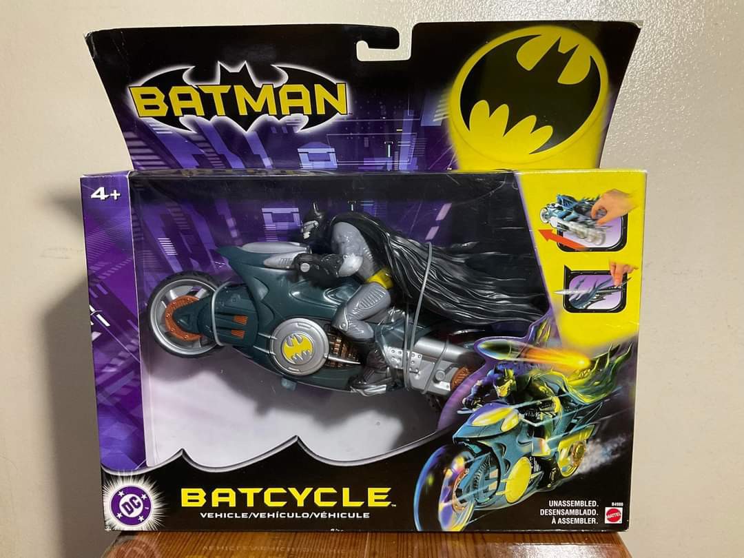 MATTEL BATMAN BATCYCLE B4986, Hobbies & Toys, Toys & Games on Carousell