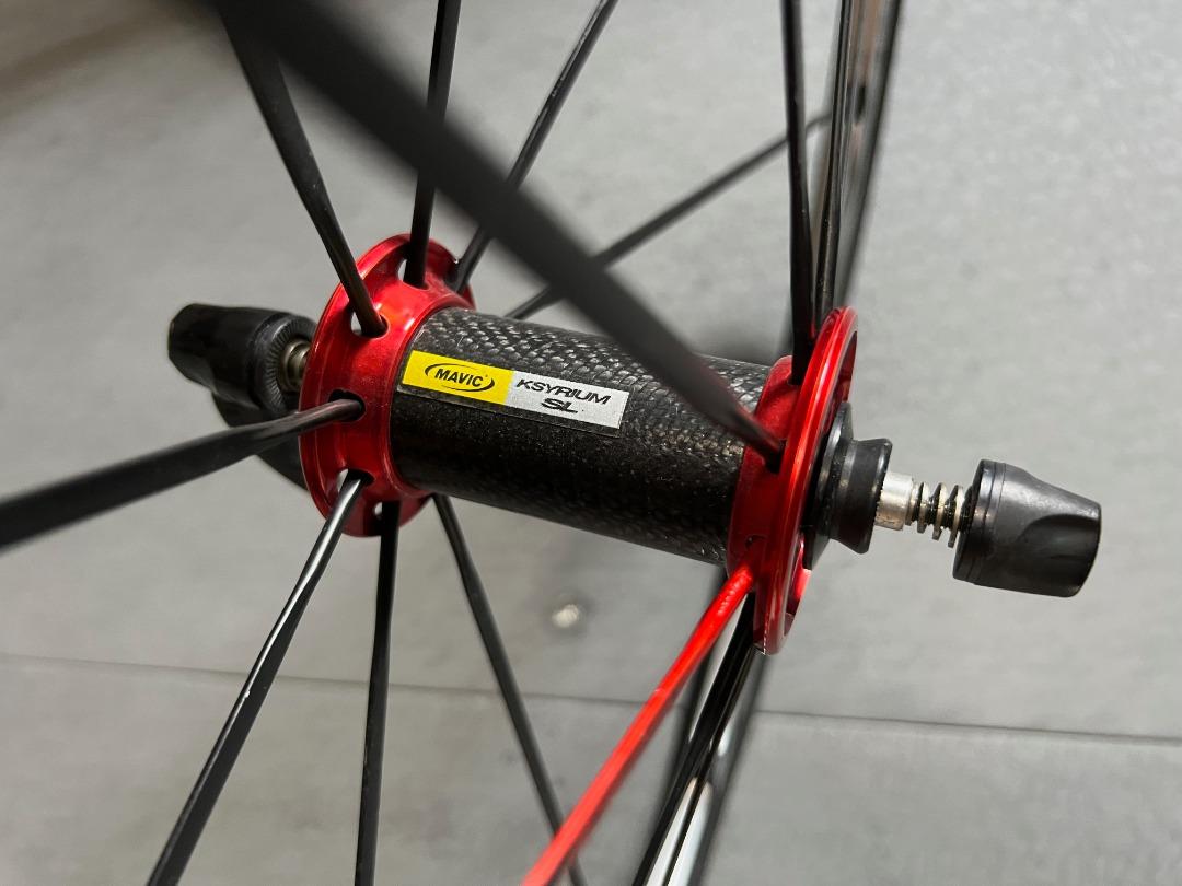 Mavic Ksyrium SL - 700cc Rim Brake Wheelset, Sports Equipment, Bicycles ...