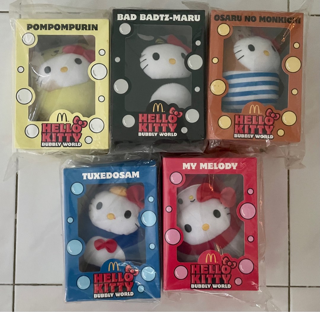 McDonalds X Hello Kitty World, Hobbies & Toys, Toys & Games on Carousell