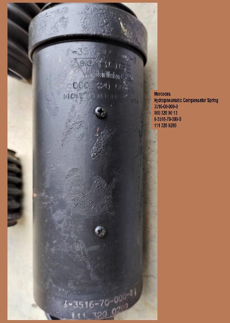 Mercedes Benz hydropneumatic compensator spring., Auto Accessories on ...