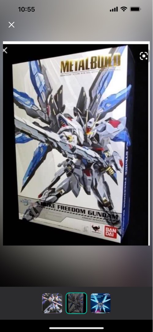 Metal Build - Strike Freedom and Wings add on, Hobbies & Toys, Toys ...