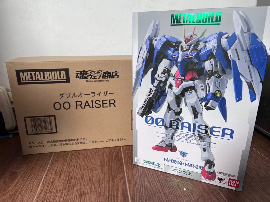 Metal Build Gundam 00 Raiser + GN Sword II Blaster, Hobbies & Toys ...