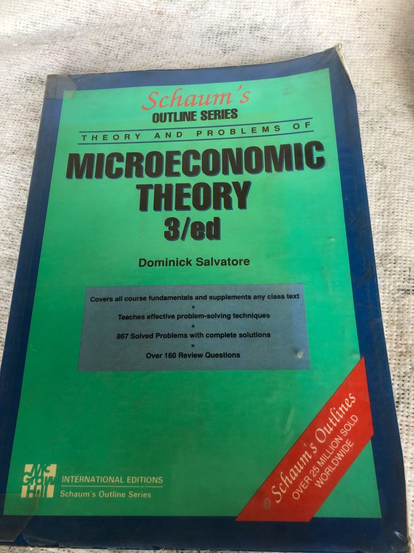 MICROECONOMIC TEORY 3/ed, Hobbies & Toys, Books & Magazines, Textbooks on Carousell