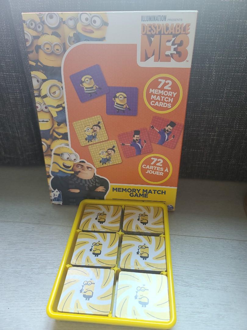 Minion memory game, 興趣及遊戲, 玩具 & 遊戲類 - Carousell