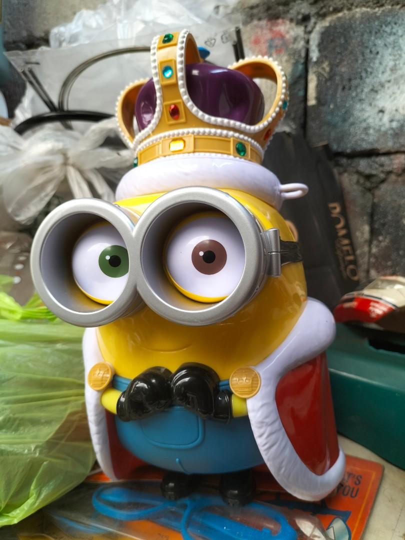 Minion popcorn bucket, Hobbies & Toys, Toys & Games on Carousell