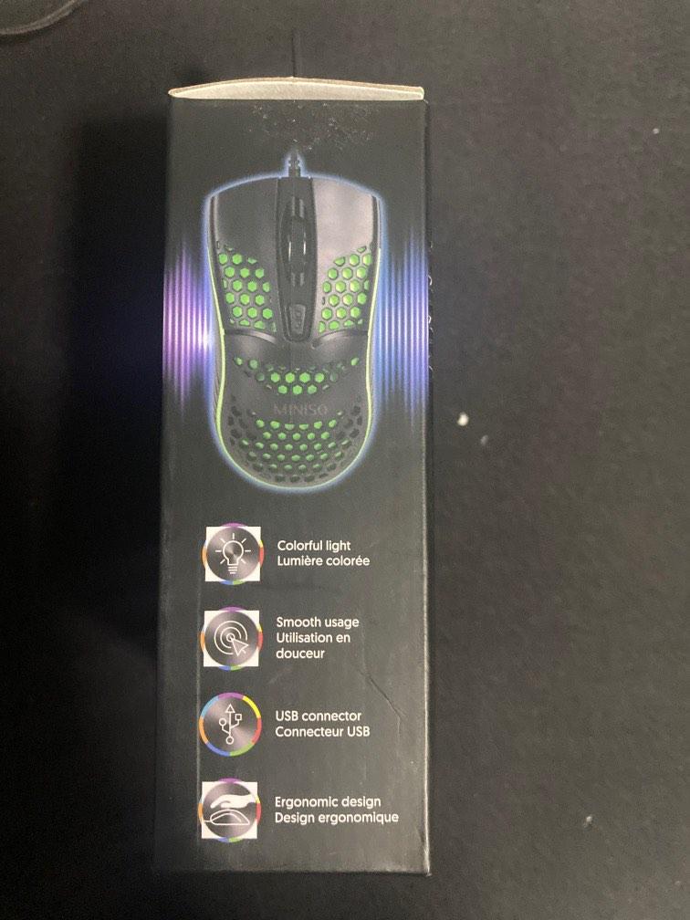 Miniso gaming mouse, Computers & Tech, Parts & Accessories, Mouse ...