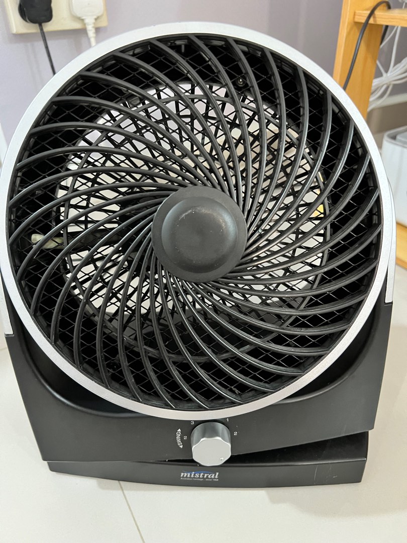 Mistral MPF9B table fan, Furniture & Home Living, Lighting & Fans, Fans ...