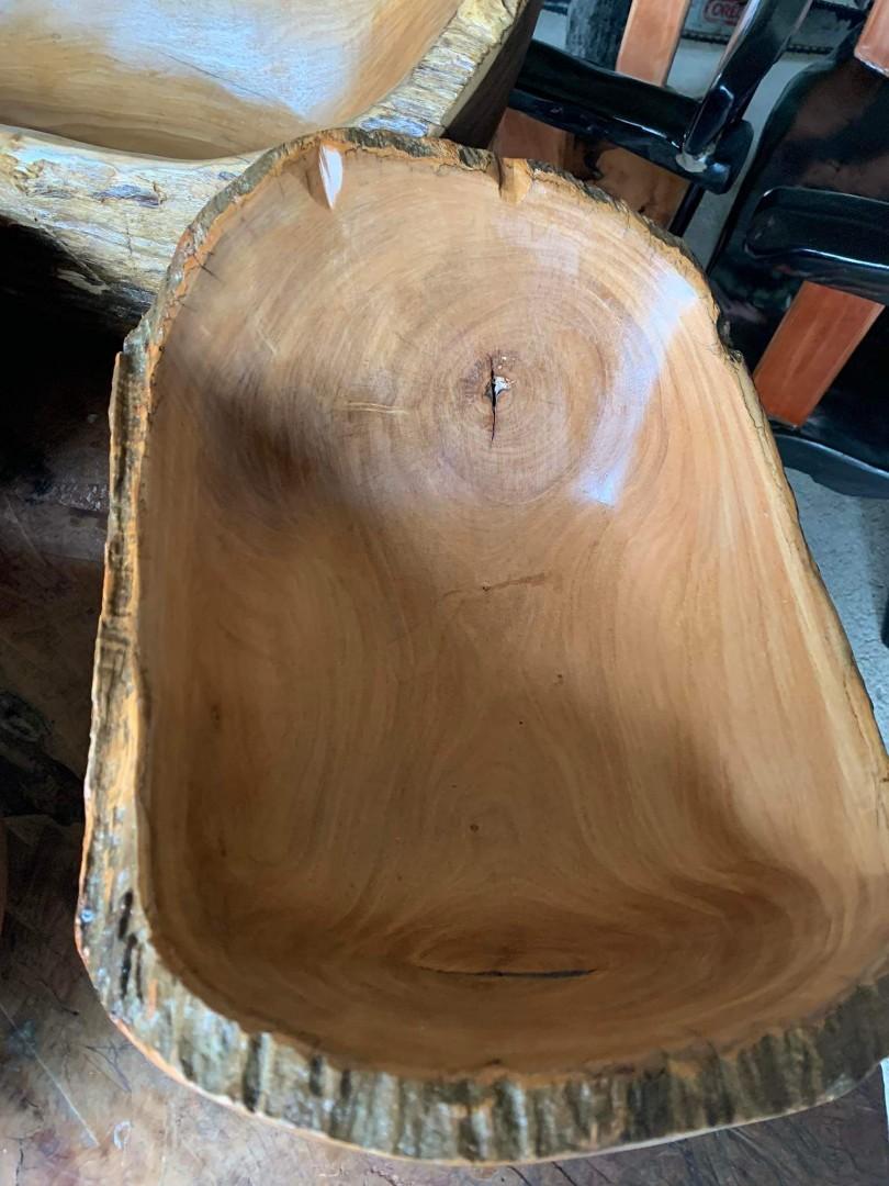 Molave driftwood bowl 13-14" long, Furniture & Home Living, Home Decor ...